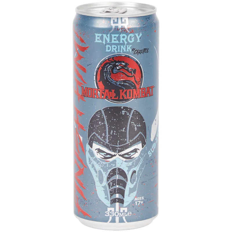 Mortal Kombat Energy Drink Sub Zero (12 x 330ml) – EATinerando B2B