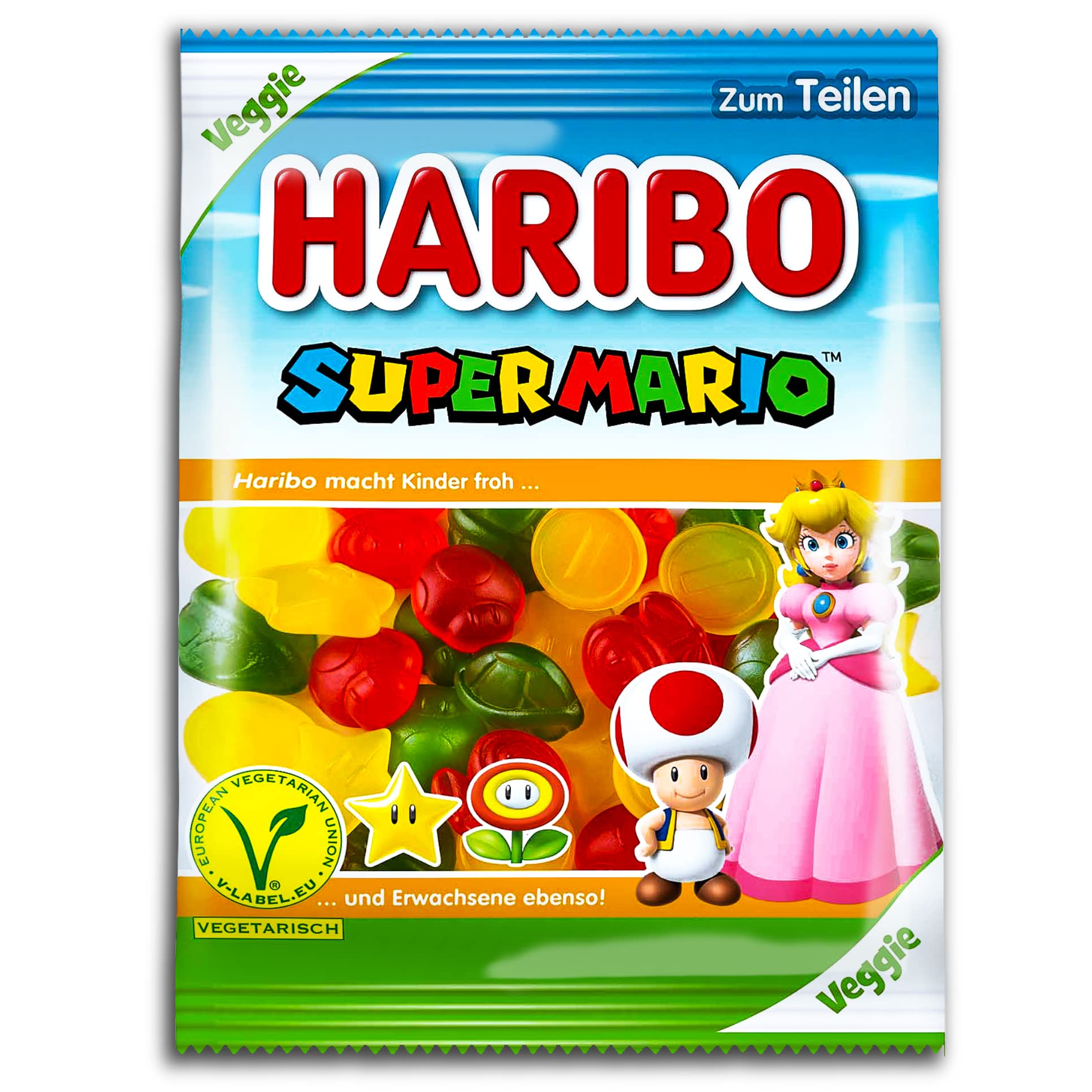 Haribo Super Mario Veggie (5 x 175g) – EATinerando B2B