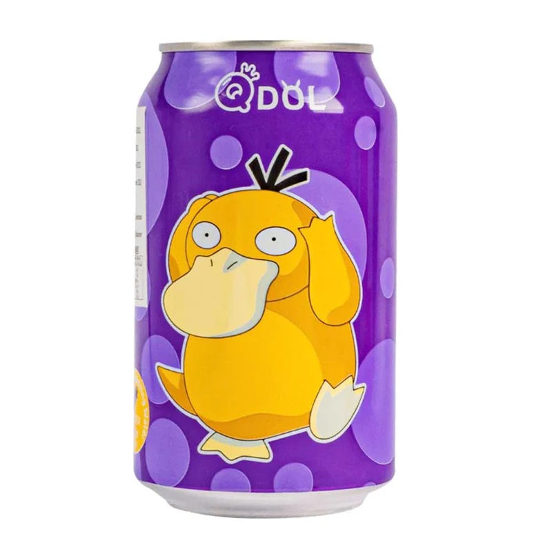 QDOL Pokémon Psyduck Bevanda Frizzante all'Uva (12 x 330ml ...