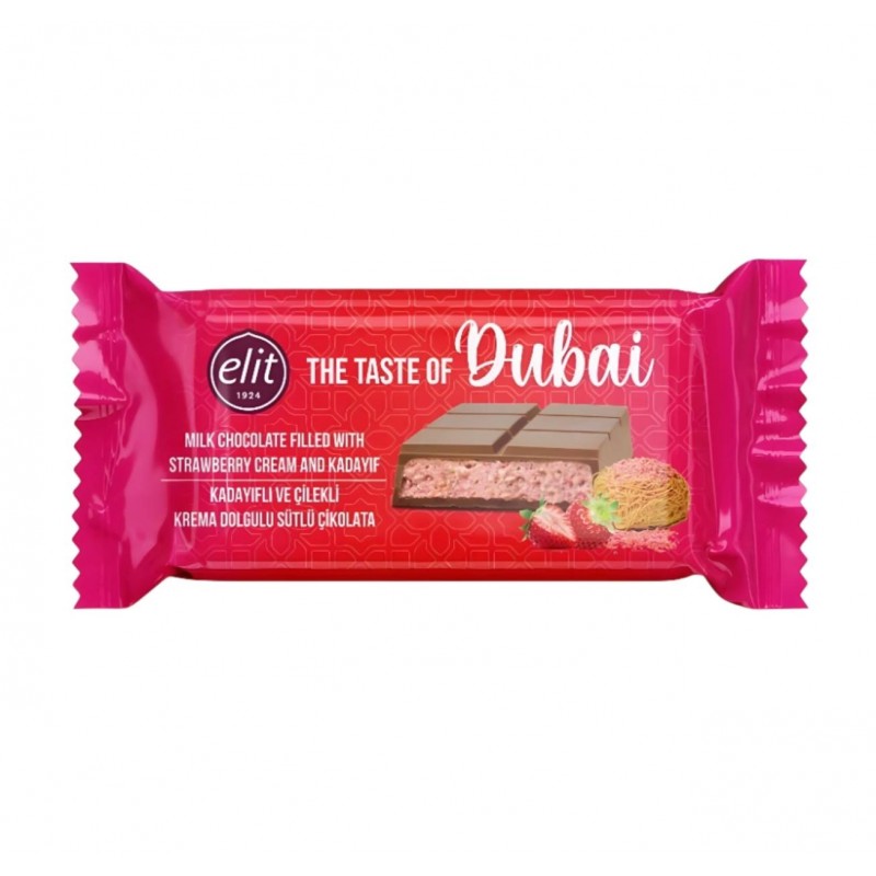 Dubai Chocolate Fragola (6 x 90g) – EATinerando B2B